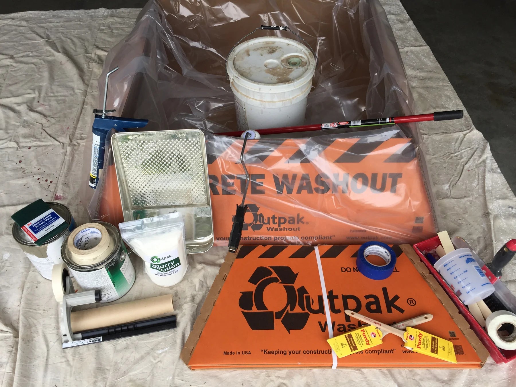 Paint Washouts - Protect Your Jobs Site from Paint Spills