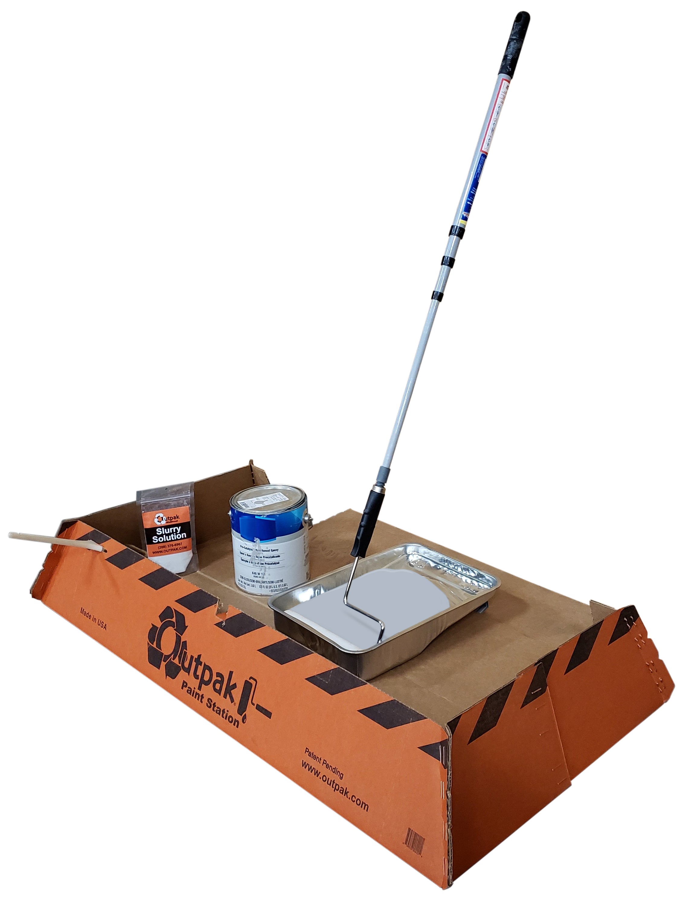 Outpak Paint Station - No More Stepping in Your Paint Tray