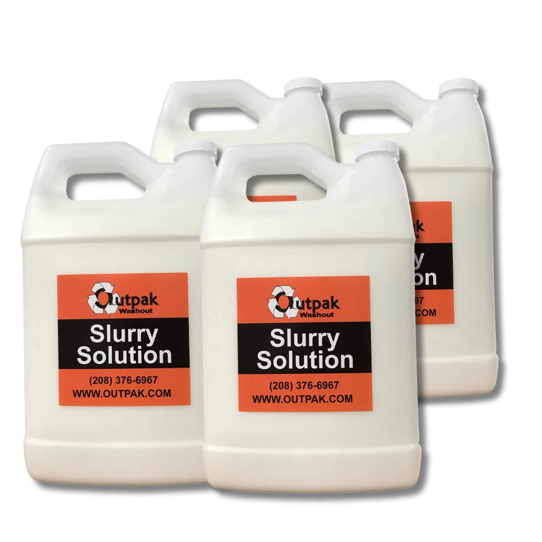 Outpak Slurry Solution for Concrete and Paint - 7lb Bottle